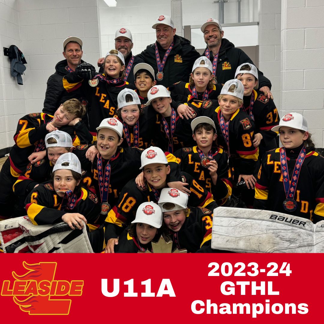 U11A: 2023-24 GTHL Champions - Leaside Hockey