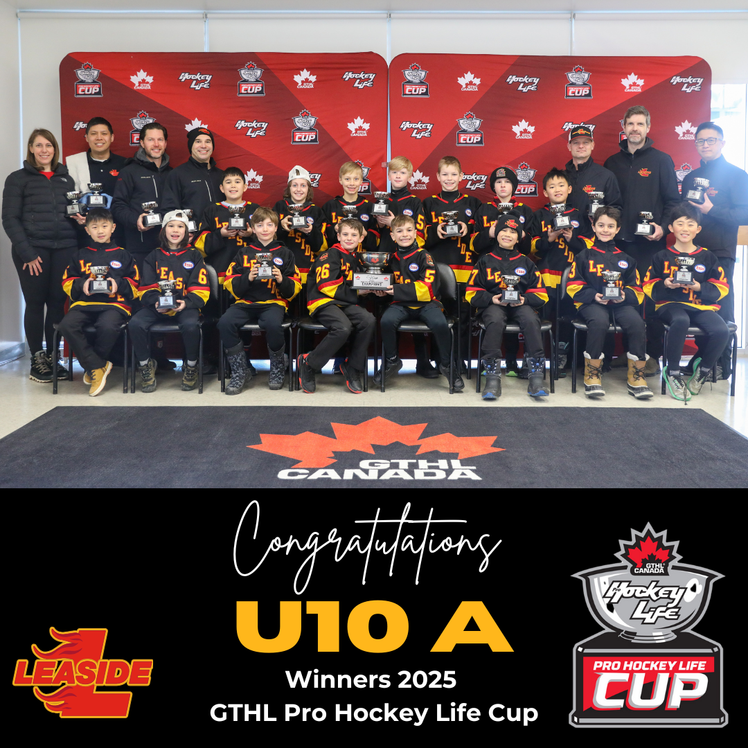 U10 A Wins the 2025 GTHL Pro Hockey Life Cup - Leaside Hockey