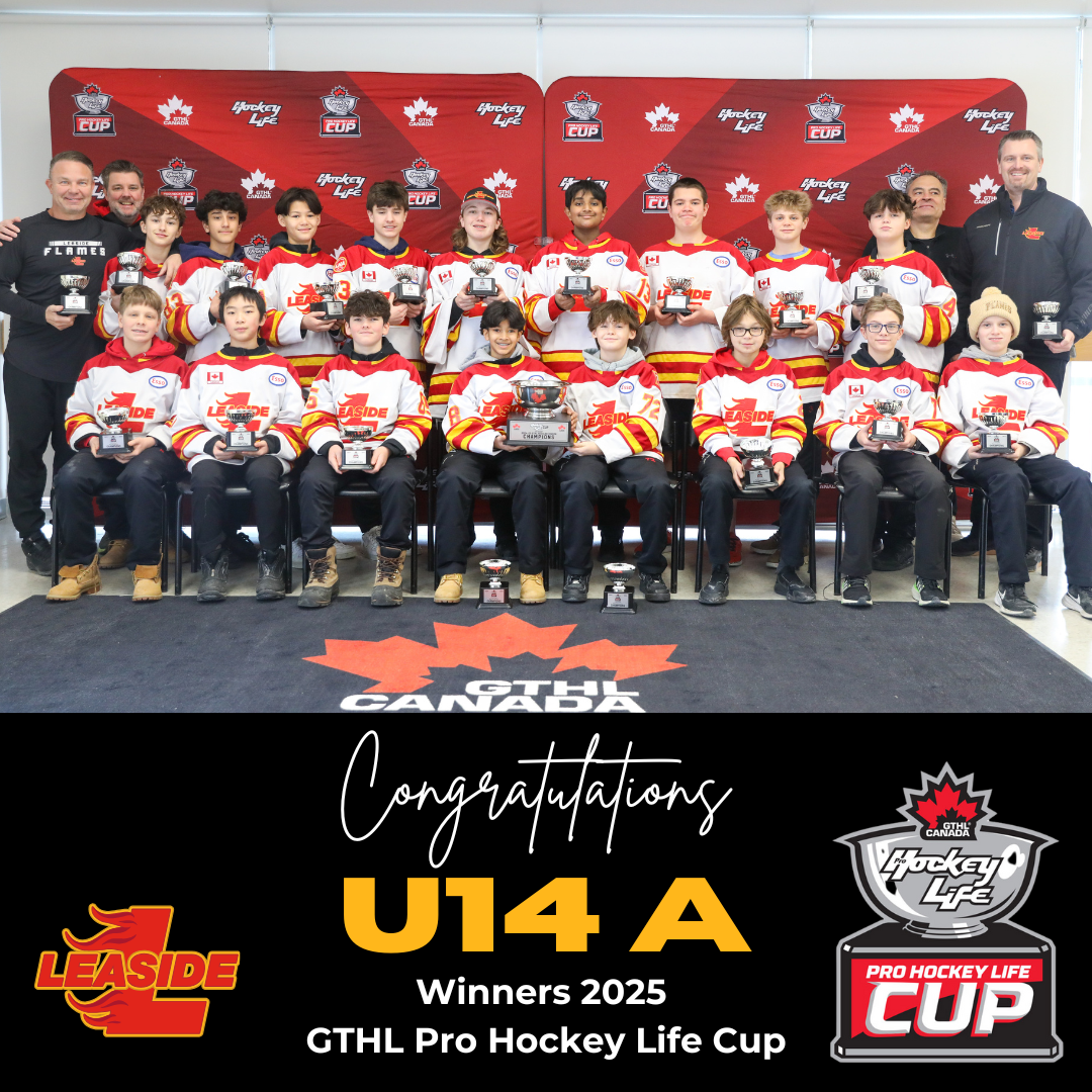 U14 A Wins the 2025 GTHL Pro Hockey Life Cup - Leaside Hockey