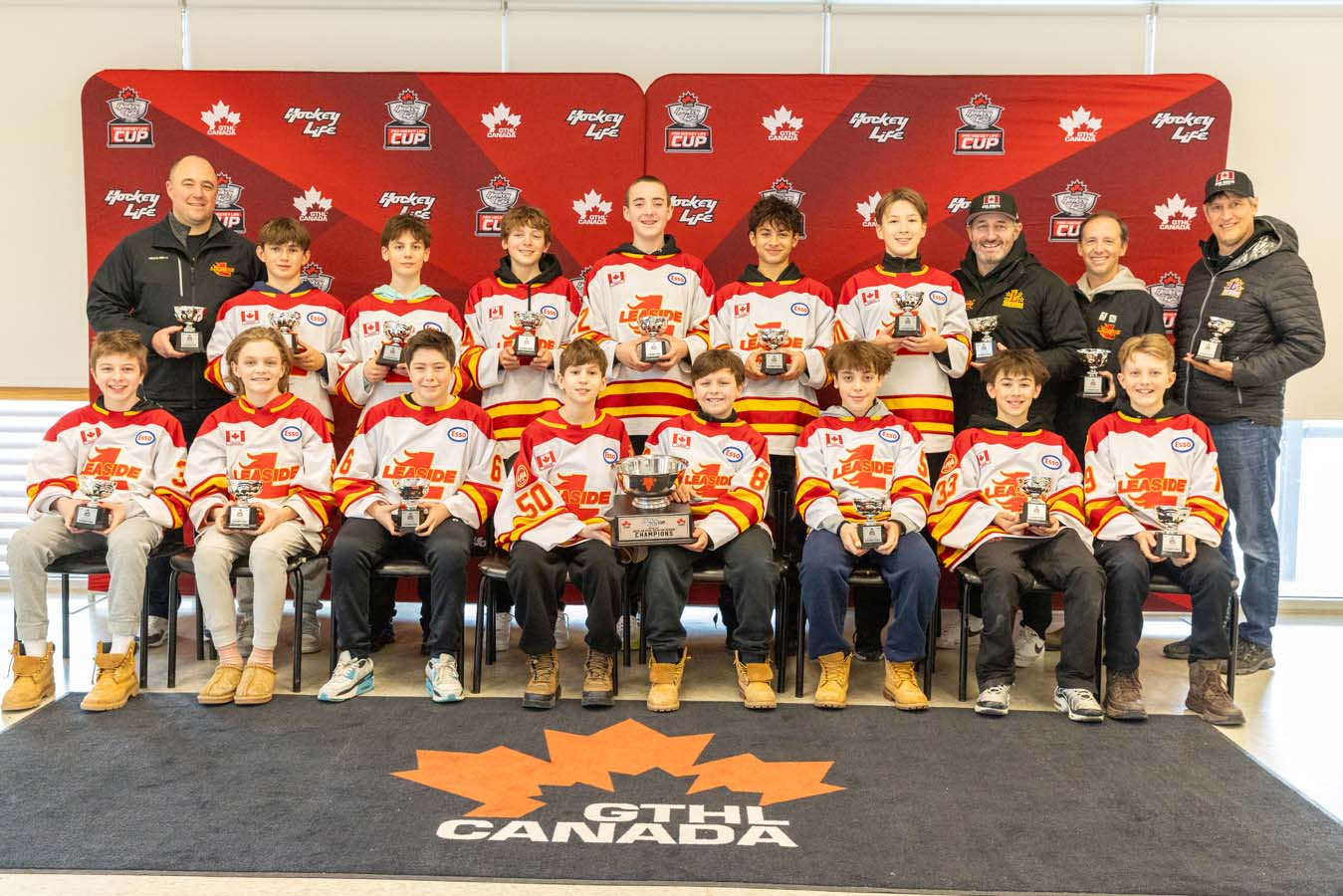U13 AA wins the 2026 GTHL Pro Hockey Life Cup - Leaside Hockey