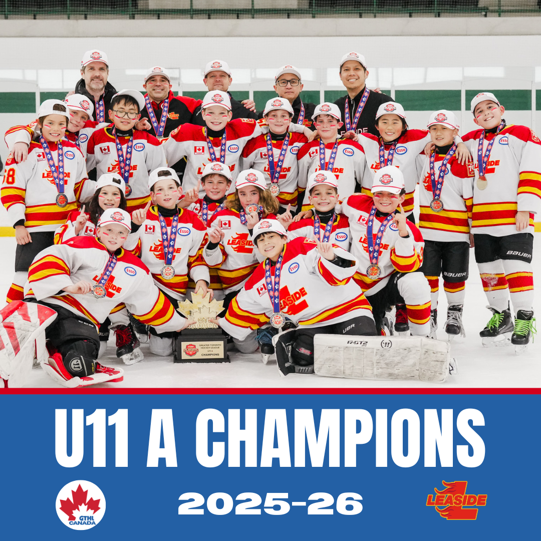 U11 A Wins the 2025-26 GTHL Championship - Leaside Hockey